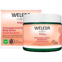 Weleda Damen Weleda K&ouml;rperbutter &raquo; Mama Schwangerschafts-Body Butter&laquo; K&ouml;rperbutter zur Vorbeugung von Dehnungsstreifen
