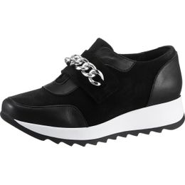 Heine Damen Sneaker schwarz Gr&ouml;&szlig;e 39