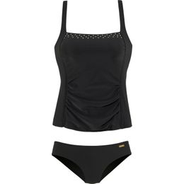 Lascana Damen Tankini schwarz Gr&ouml;&szlig;e 38B
