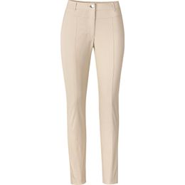 CR&Eacute;ATION L Damen Bengalinhose mit aufgesetzten Ges&auml;&szlig;taschen sand Gr&ouml;&szlig;e 19