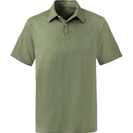 John Devin Herren Poloshirt khaki / blau Gr&ouml;&szlig;e S (44/46)