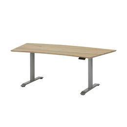 M&ouml;bel Kraft Schreibtisch SOLIDLine holzfarben Ma&szlig;e (cm): B: 180 H: 65 T: 80.0 &raquo; M&ouml;bel Kraft