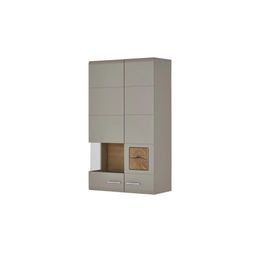 M&ouml;bel Kraft H&auml;ngevitrine - grau - Materialmix - 80 cm - 137 cm - cm 37,0 - M&ouml;bel Kraft