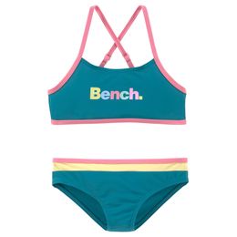 Bench Bikini M&auml;dchen Gr&ouml;&szlig;e 122/128 gelb / petrol / hellpink