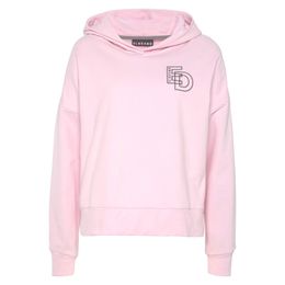 ELBSAND Sweatshirt Damen Gr&ouml;&szlig;e M rosa / schwarz