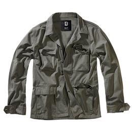 Brandit BDU Feldjacke Twill oliv, Gr&ouml;&szlig;e S