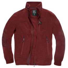 Vintage Industries Tour Polar Fleece Jacket (Sale) burgundy, Gr&ouml;&szlig;e M