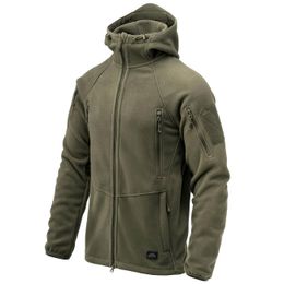 Helikon-Tex Patriot Hybrid Fleece Jacket MK2 oliv, Gr&ouml;&szlig;e S