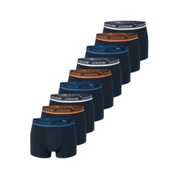 uncover by Schiesser Retro Short / Pant Cotton in Dunkelblau | Gr.: 3XL