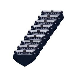 Schiesser Rio Slip / Unterhose 95/5 Cotton in Dunkelblau | Gr.: L