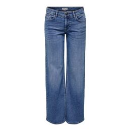 Only Wide Leg Denim Jeans in Medium Blue Denim | Gr.: L