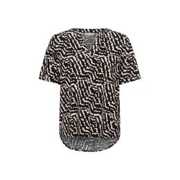Street One Blusenshirt in schwarz beige | Gr.: 42