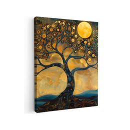 MuchoWow Poster mit Leiste Vollmond (BxH) | Gr.: 20 x 30 cm