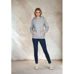 Salzhaut Hoodie S&Uuml;NN in Grey Melange | Gr.: XL