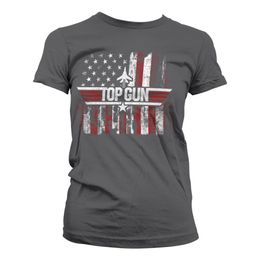 Top Gun Shirt in Grau | Gr.: XL