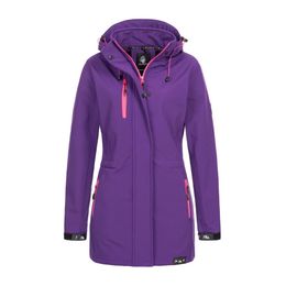 Rock Creek Jacke in Violett | Gr.: 4XL