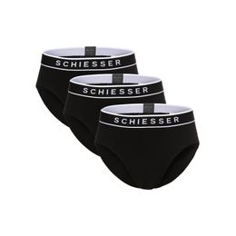 Schiesser Slips in schwarz | Gr.: 6