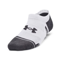 Under Armour Kinder Socken "Y UA Performance Tech 3Pk Ns" in Wei&szlig; | Gr.: M
