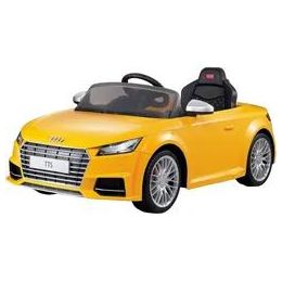Rastar - Ride-On Elektroauto f&uuml;r Kinder - Audi TTS Roadster (gelb)