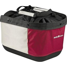 Klickfix Shopper Alingo GT Gep&auml;cktr&auml;gertasche f&uuml;r Racktime rot/creme