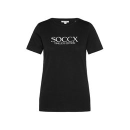 SOCCX Shirt female Black size S