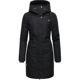Ragwear Winter Coat 'Jannisa' female Black size 6XL