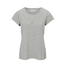 Heine T-Shirt Damen Gr&ouml;&szlig;e XXXL graumeliert / silber