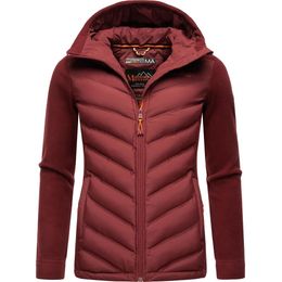 Marikoo &Uuml;bergangsjacke Damen Gr&ouml;&szlig;e XXL rot / bordeaux