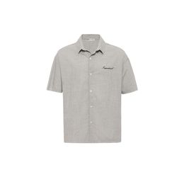 Dandalo Hemd Herren Gr&ouml;&szlig;e L khaki / schwarz / offwhite