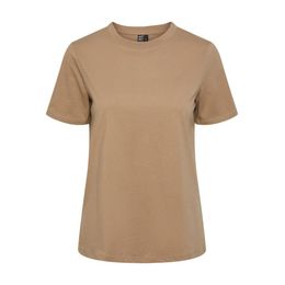 Pieces Shirt 'RIA' Damen Gr&ouml;&szlig;e XL dunkelbeige