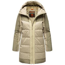 Navahoo Winter Jacket 'K&auml;tzchen' female Beige size S
