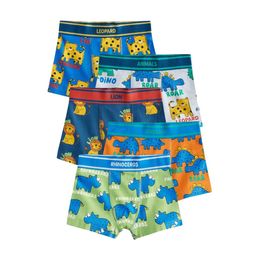 next Unterhose Jungen Gr&ouml;&szlig;e 116 blau / gelb / orange / rot / wei&szlig;
