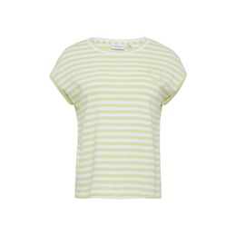 comma, comma casual identity T-Shirt Damen Gr&ouml;&szlig;e XXS limone / wei&szlig;