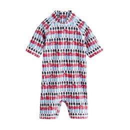 next Badeanzug Jungen Gr&ouml;&szlig;e 110 blau / rot / schwarz / wei&szlig;