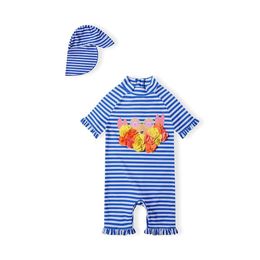 MINOTI UV Protection girl Blue size 9-12 M
