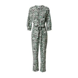 Warehouse Jumpsuit 'Ditsy Damen Gr&ouml;&szlig;e XS jade / schwarz / wei&szlig;