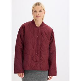 bonprix Ultraleichte Steppjacke Oversized, rot