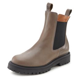ELBSAND Chelsea Boots female Beige size 41