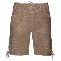 Kr&uuml;ger Kr&uuml;ger Collection Kurze Lederhose Trudie Braun (Gr&ouml;&szlig;e: 34)
