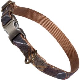 Barbour Hundehalsband Tartan/Webbing Classic Tartan (Gr&ouml;&szlig;e: M = 36-46 cm Halsumfang)