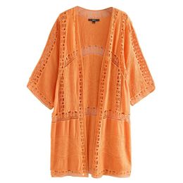 next Kimono Damen Gr&ouml;&szlig;e 4XL/5XL orange