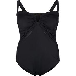 Swim By Zizzi Swimsuit 'SLine' female Black size 44
