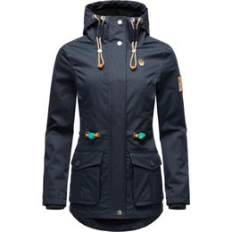 Marikoo Between-Season Jacket 'Babetaa' female Blue size L
