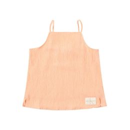 Calvin Klein Jeans Top M&auml;dchen Gr&ouml;&szlig;e 140 grau / lachs / offwhite