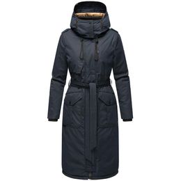 Navahoo Wintermantel Damen Gr&ouml;&szlig;e XL navy