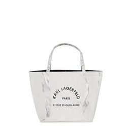 K by KARL LAGERFELD Karl Lagerfeld Shopper 'Rue St-Guillaume' female Silver size One Size