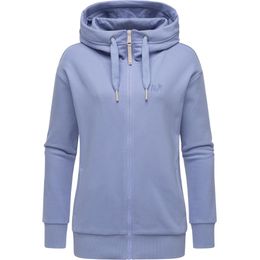 Ragwear Zip-Up Hoodie 'Yodis' female Blue size XXXL