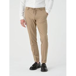 Antioch Gestreifte Hose Herren Gr&ouml;&szlig;e 31/32 beige / dunkelbeige