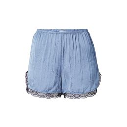 Topshop Shorts Damen Gr&ouml;&szlig;e 40 blau / schwarz