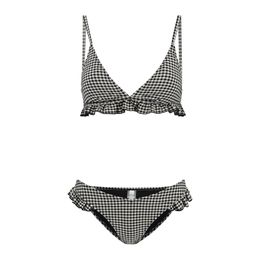 Shiwi Bikini 'ROMY' Damen Gr&ouml;&szlig;e M grau / schwarz / wei&szlig;